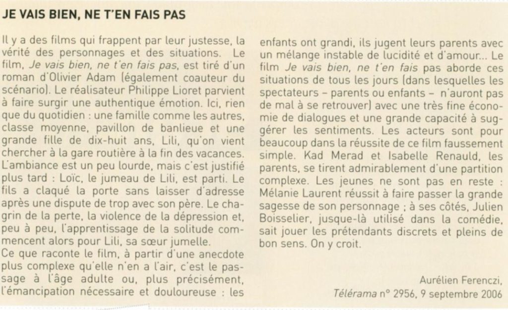 French comprehension - "Résumé et critique de film et livre" (Levels B1 ...