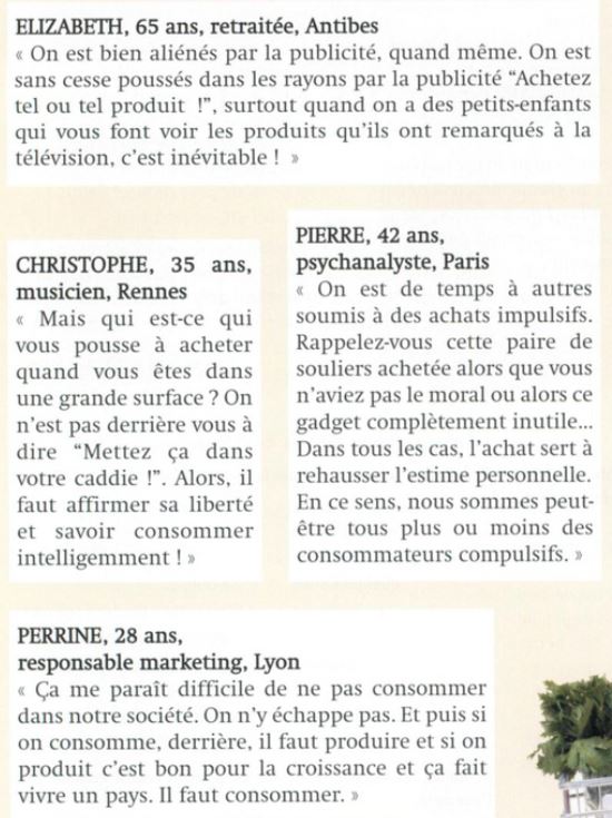 French conversation - Discuss about advertisement (Levels A2 and +)